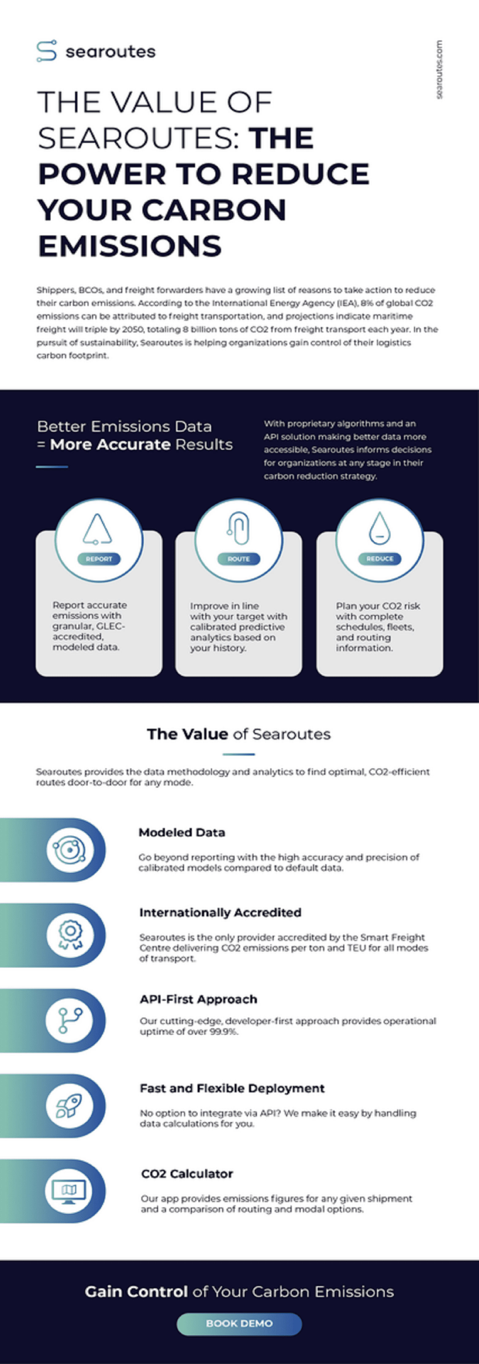 THE VALUE OF SEAROUTES: THE POWER TO REDUCE YOUR CARBON EMISSIONS ...